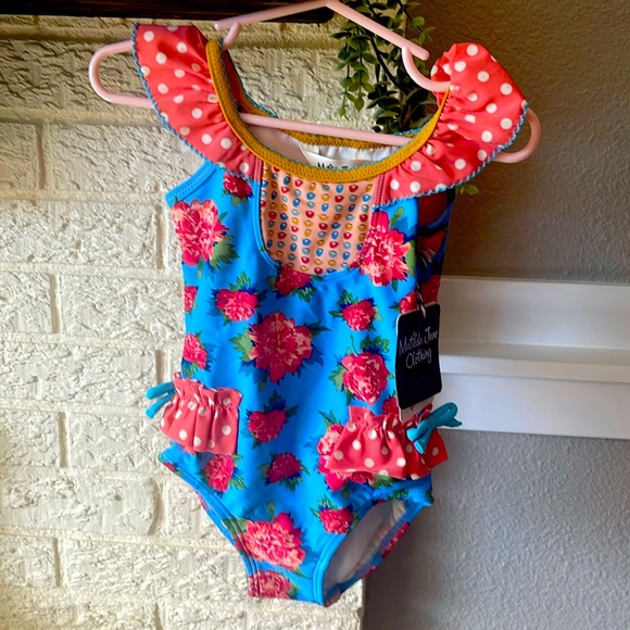 Matilda Jane | Swim | Girls Matilda Jane Baby Shark Swimsuit | Poshmark